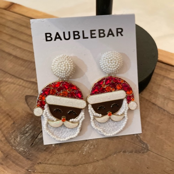 BaubleBar | Jewelry | Baublebarblack Santa Claus Drop Earrings Last ...